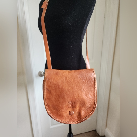 IL Bisonte | Bags | Vintage Il Bisonte Italian Leather ...